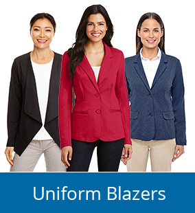 Custom Logo Embroidered Uniform Blazers & Vests