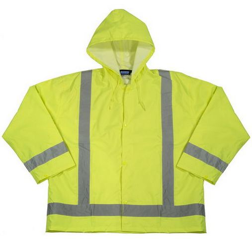 ERB Class 3 Over-Sized Safety Rain Jacket - S373